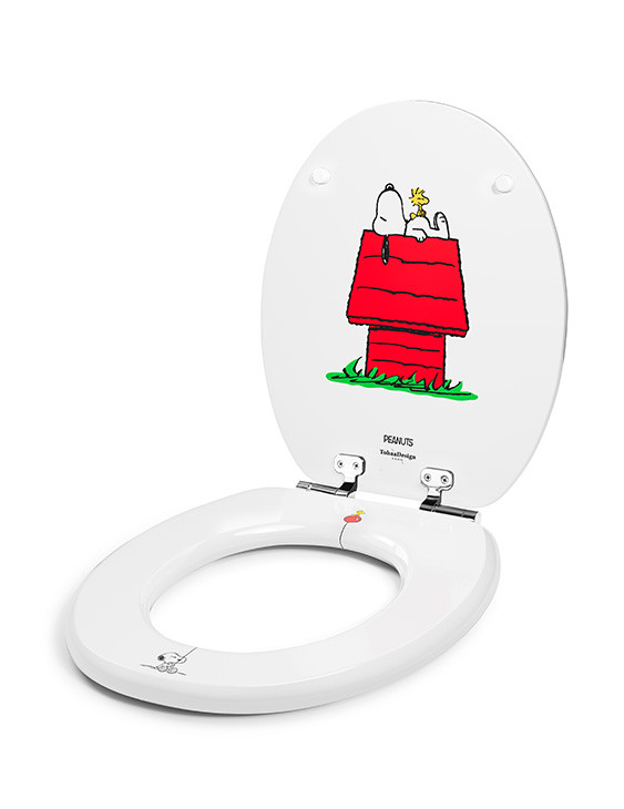 Toilet Seat Peanuts Snoopy