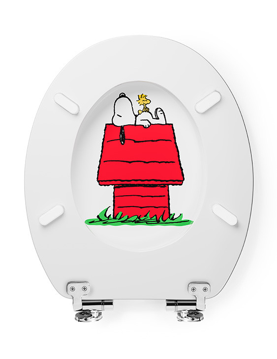 Toilet Seat Peanuts Snoopy