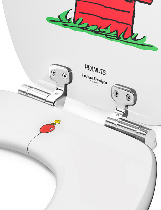 Toilet Seat Peanuts Snoopy