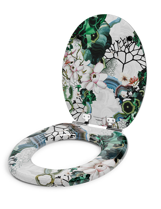 Toilet Seat Algae Bloom