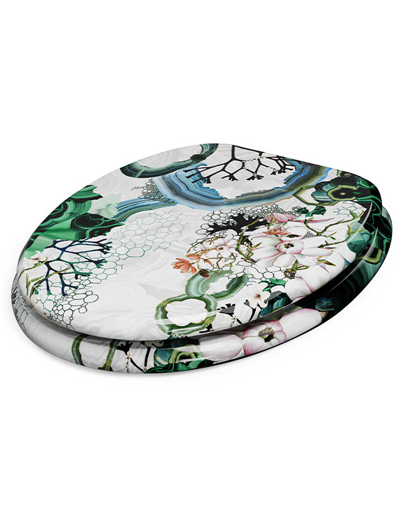 Toilet Seat Algae Bloom