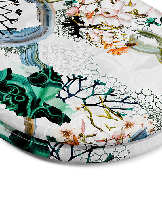 Abattant WC Algae Bloom Modern-D